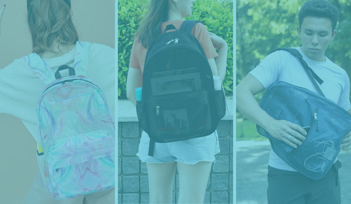 Mesh Backpack Magic: School Style Meets Durability